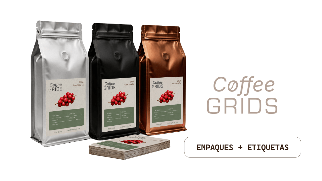 Empaques y etiquetas para tu marca de café – Compra - Coffee Grids Design